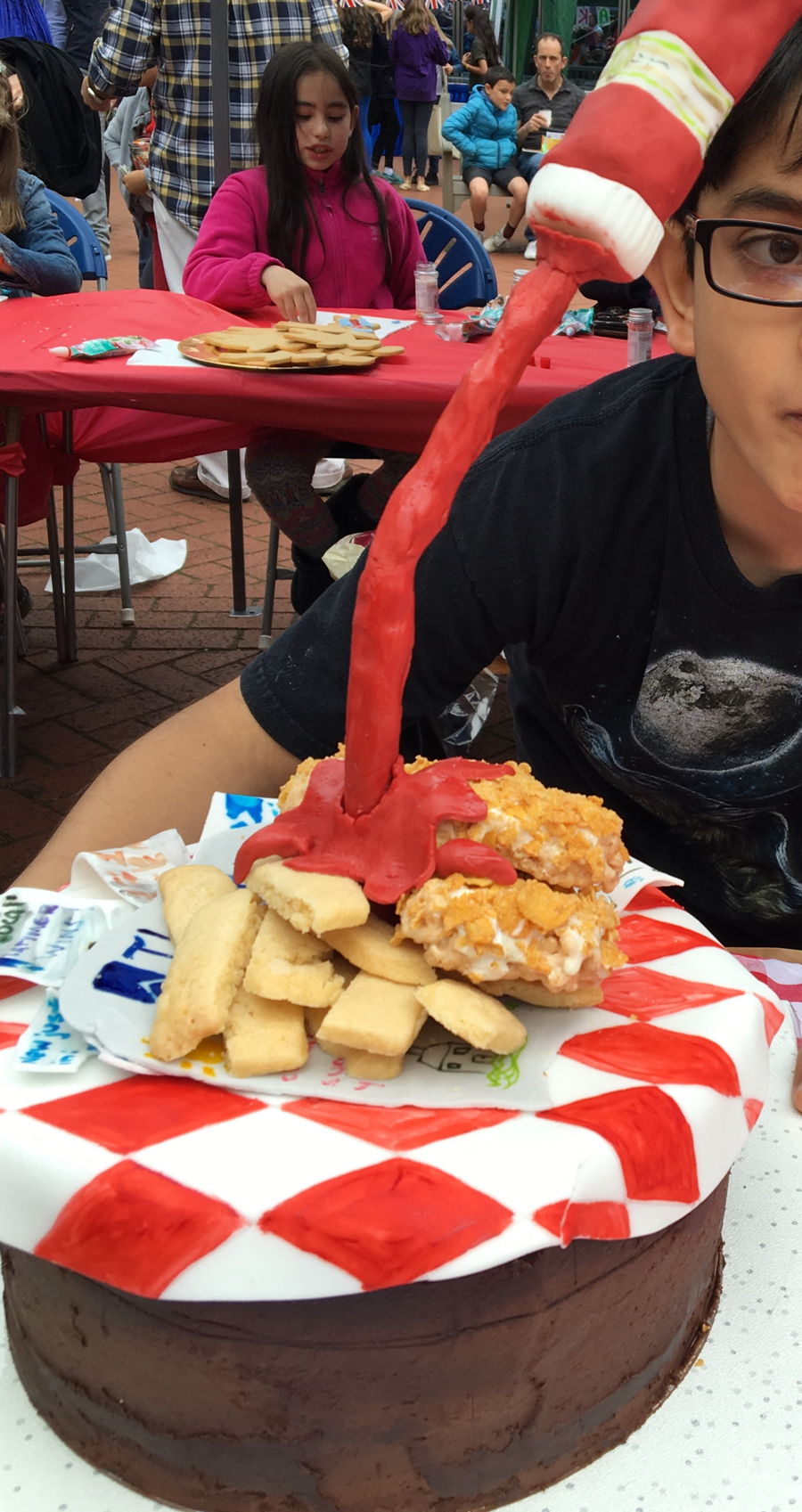 Fish And Chips - CakeCentral.com