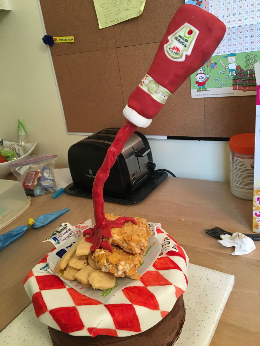 Fish And Chips - CakeCentral.com