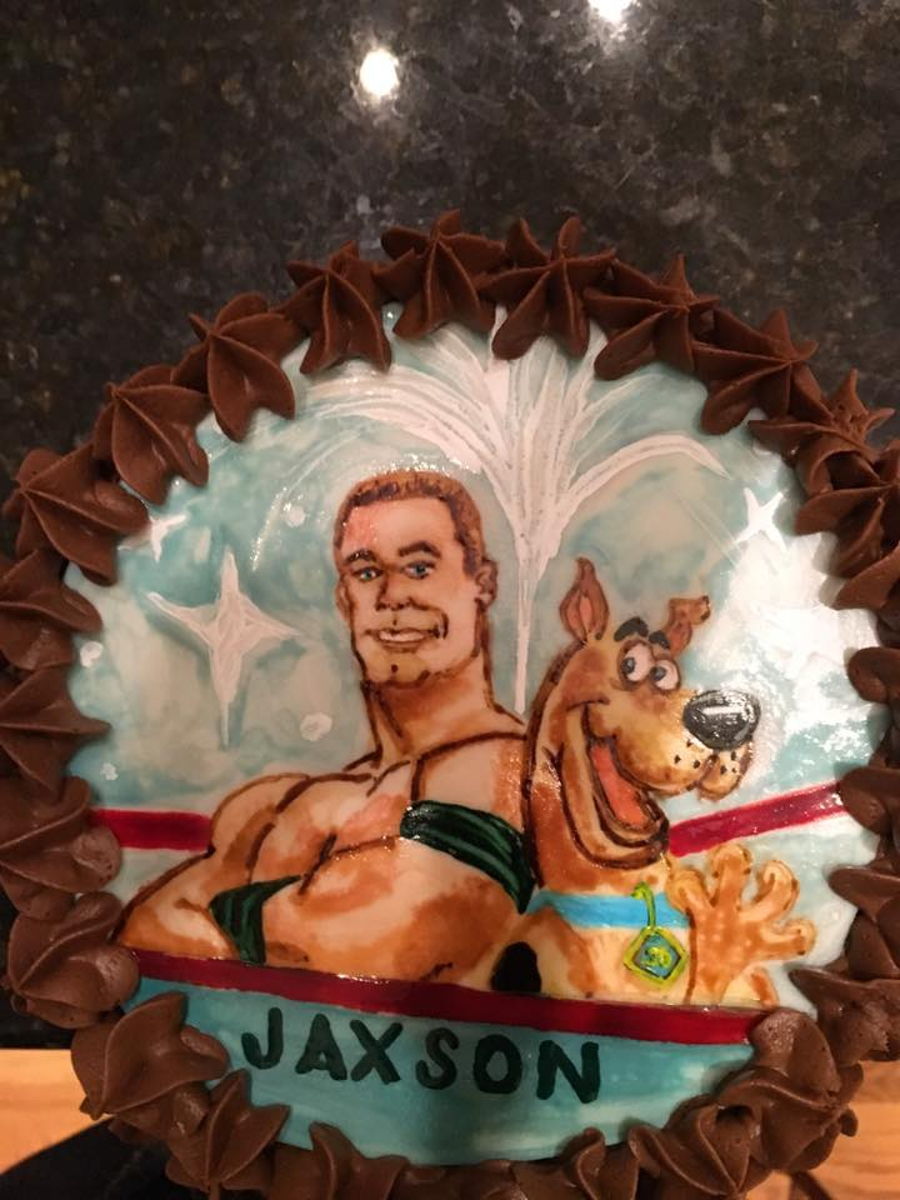 John Cena Scooby Doo Cake - CakeCentral.com