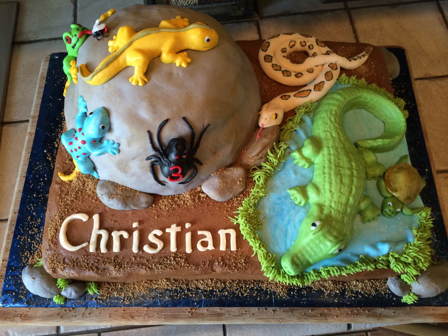 Reptiles And Creatures - CakeCentral.com