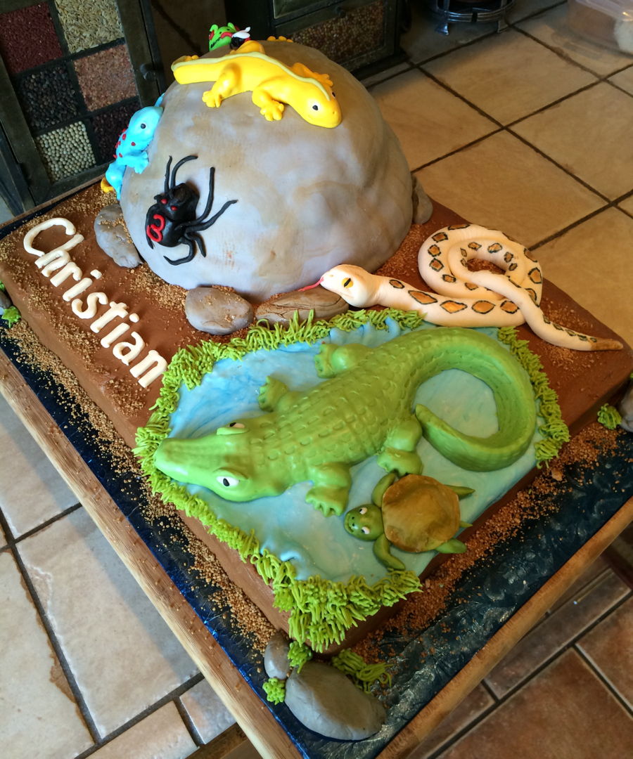 Reptiles And Creatures - CakeCentral.com
