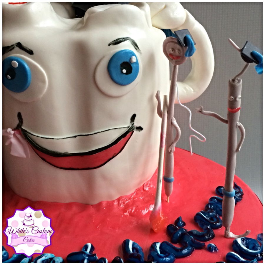 Flossing Tooth - CakeCentral.com