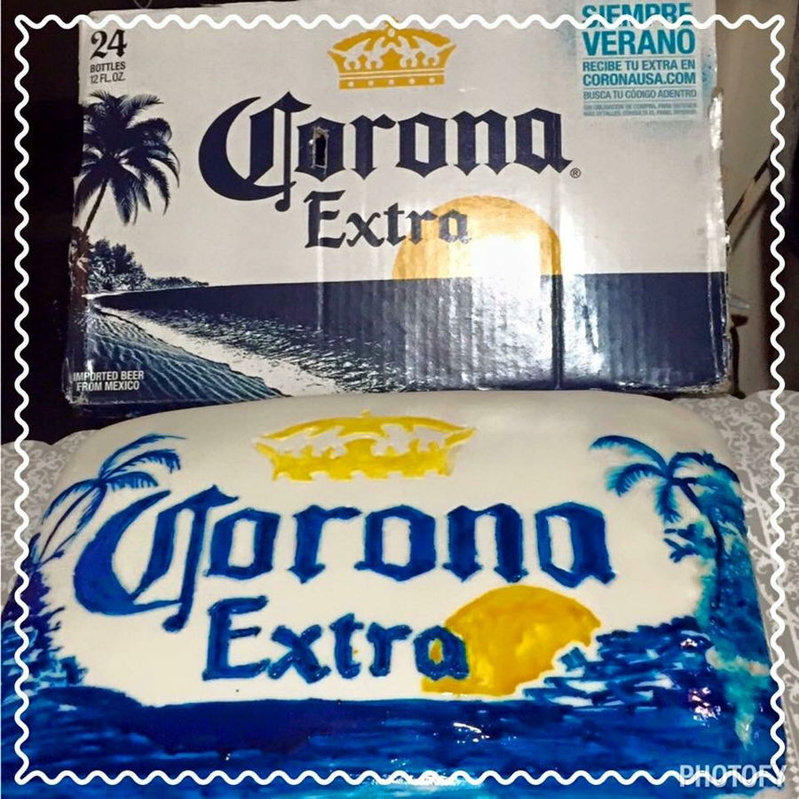 Corona Cake - CakeCentral.com