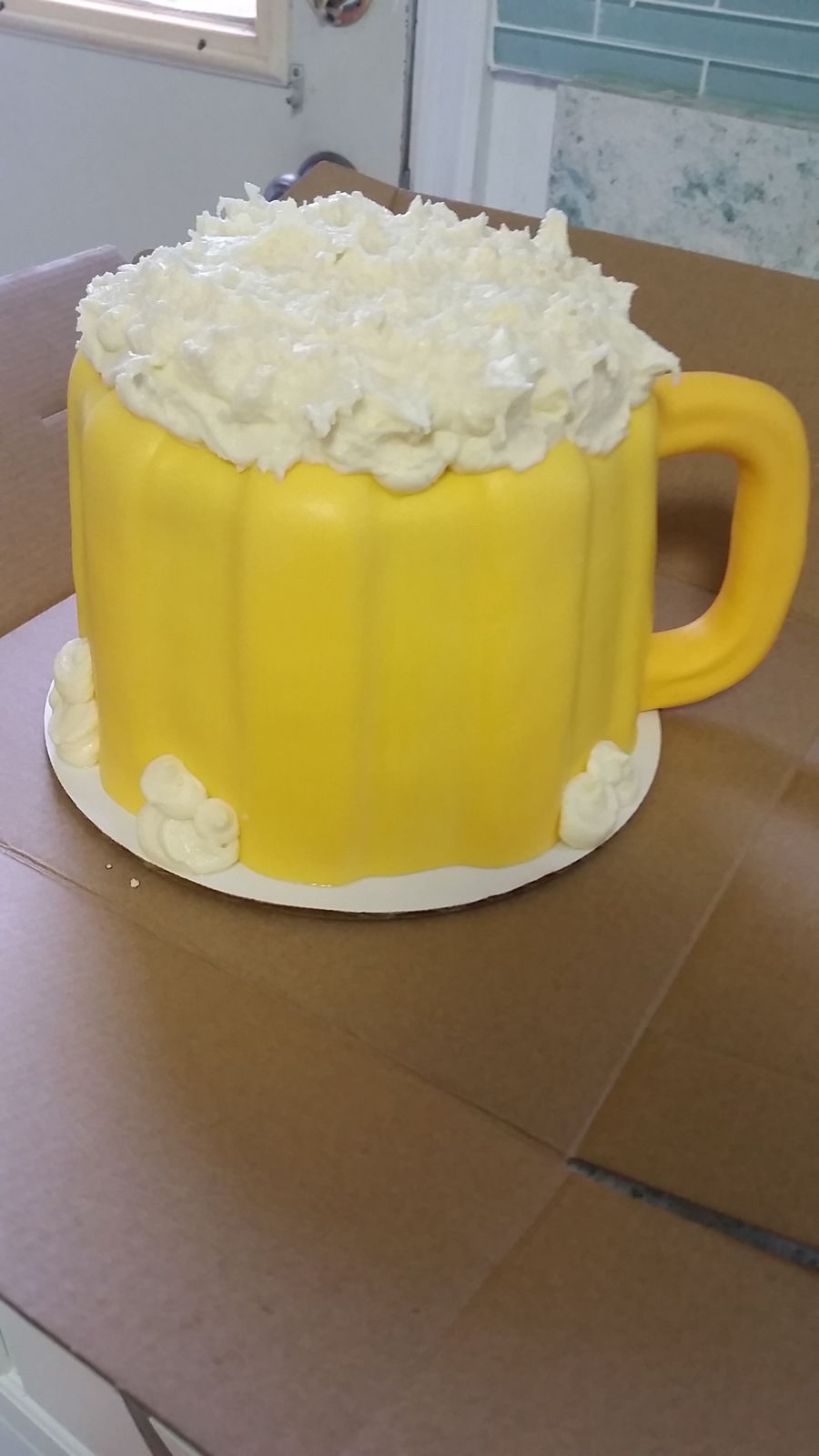 Beer Mug Cake - CakeCentral.com
