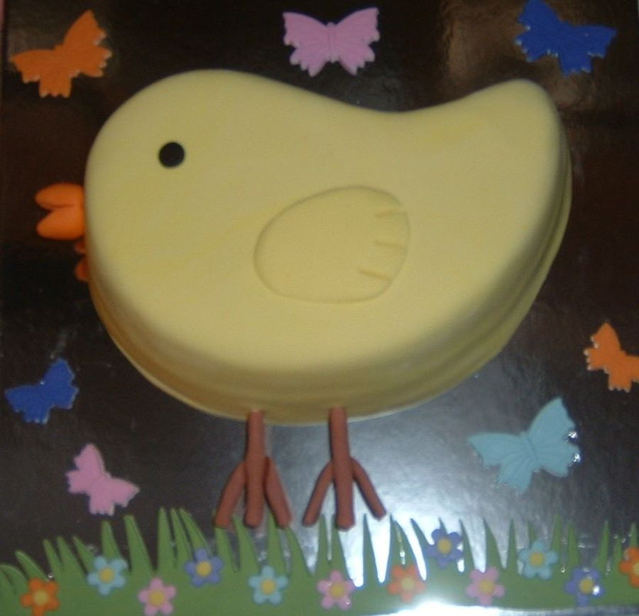 Easter Chick - CakeCentral.com