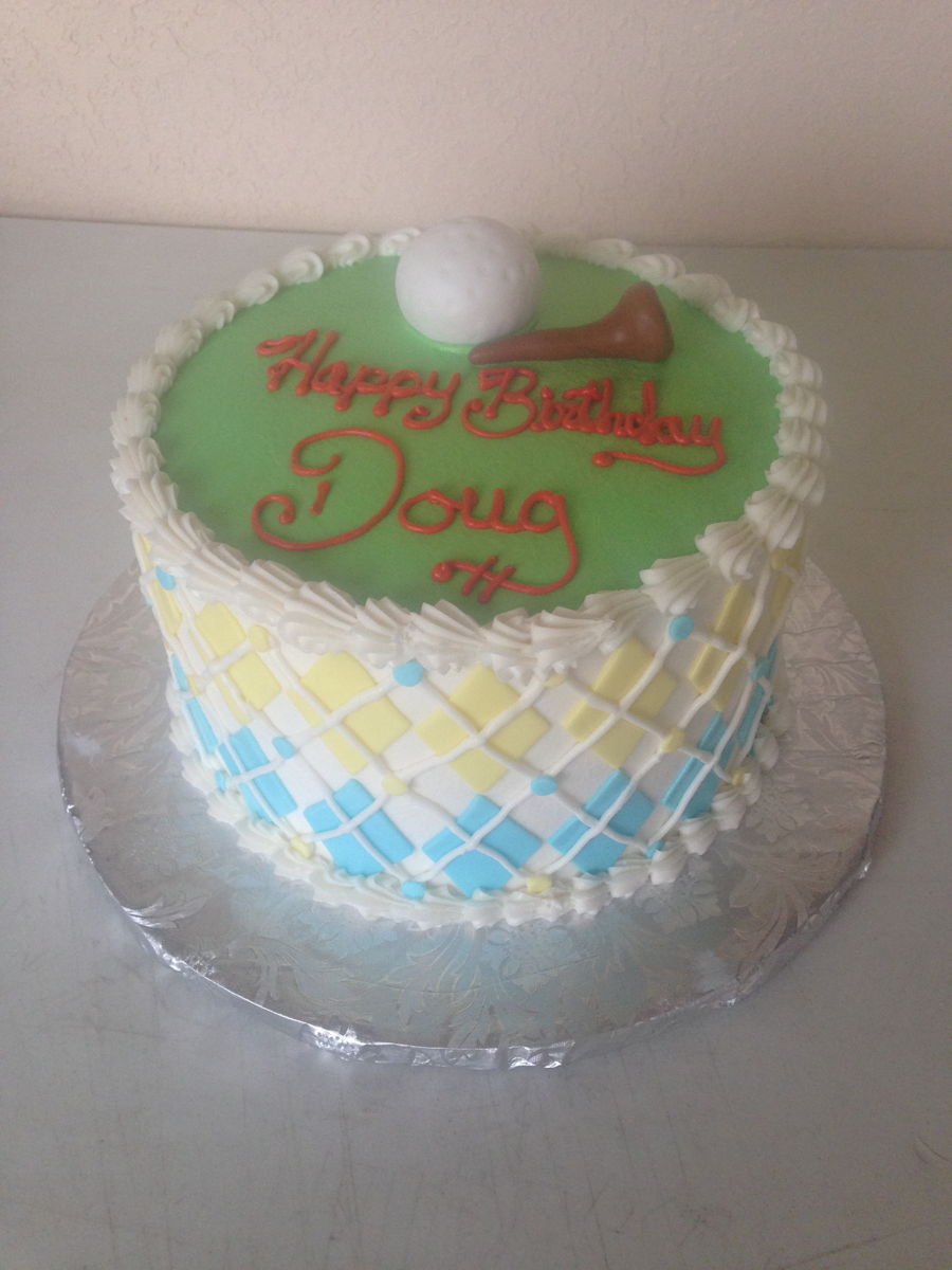 Golf Theme Cake - CakeCentral.com