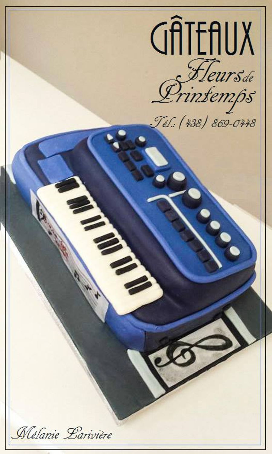 Keyboard Synthesize - CakeCentral.com