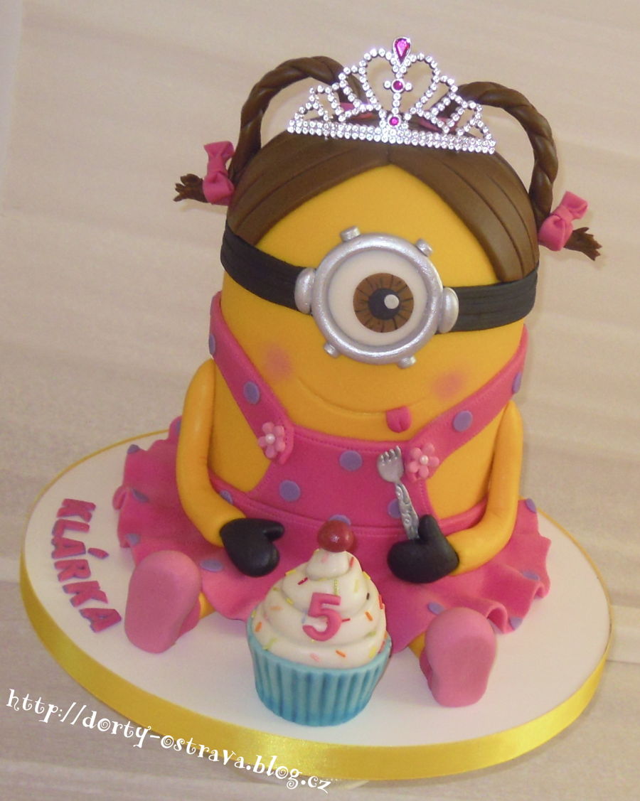 Princess Minion - CakeCentral.com