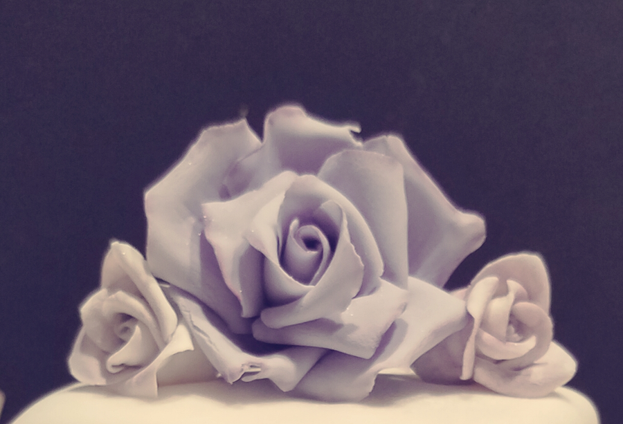 Purple Sugar Rose - CakeCentral.com
