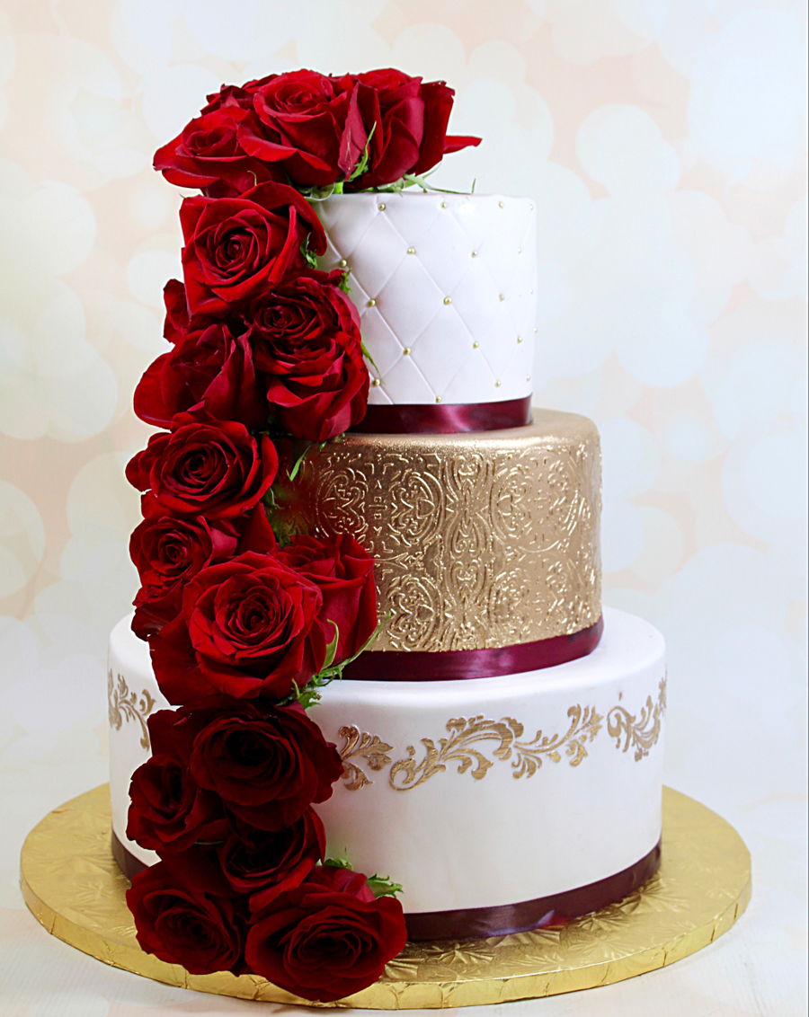 Wedding Cake - CakeCentral.com