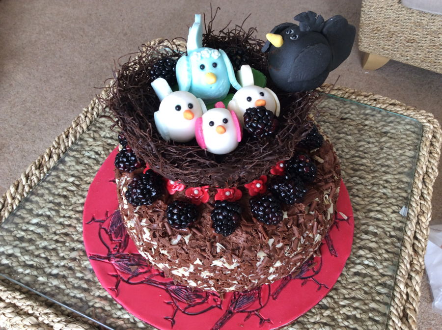 Bird Cake - CakeCentral.com