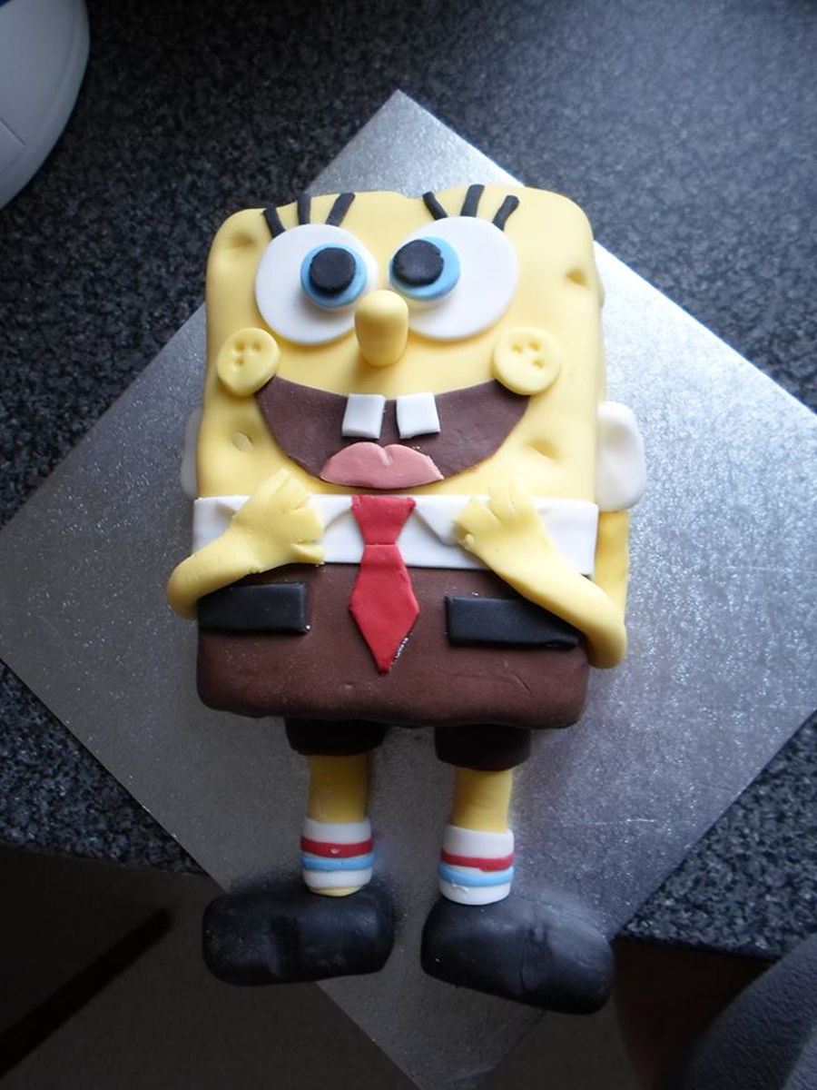Bob Sponge Squarepants Cake - CakeCentral.com