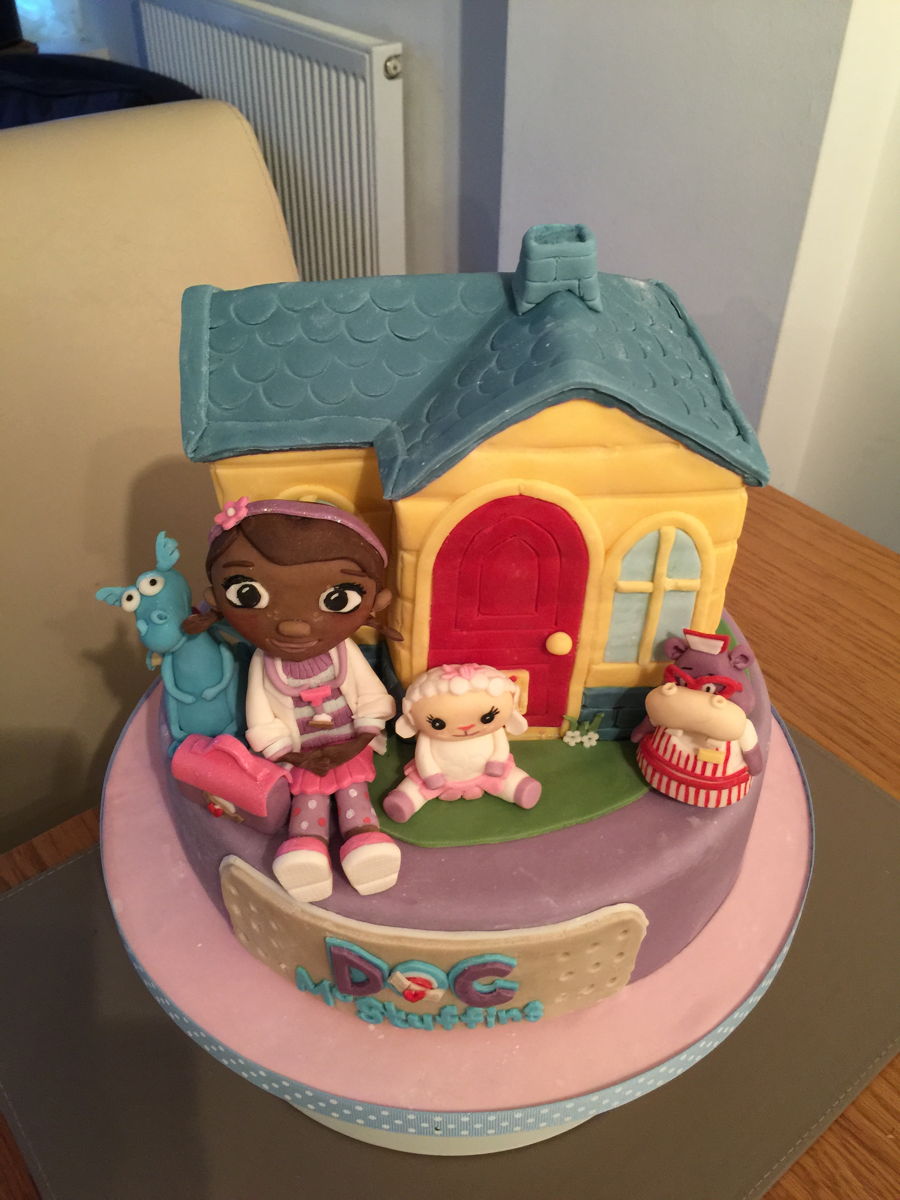 Doc Mcstuffins Cake - CakeCentral.com