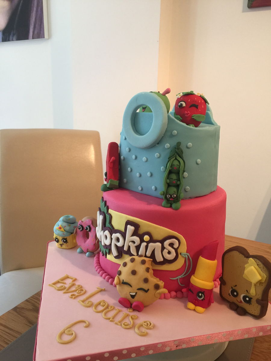 Shopkins Cake - CakeCentral.com