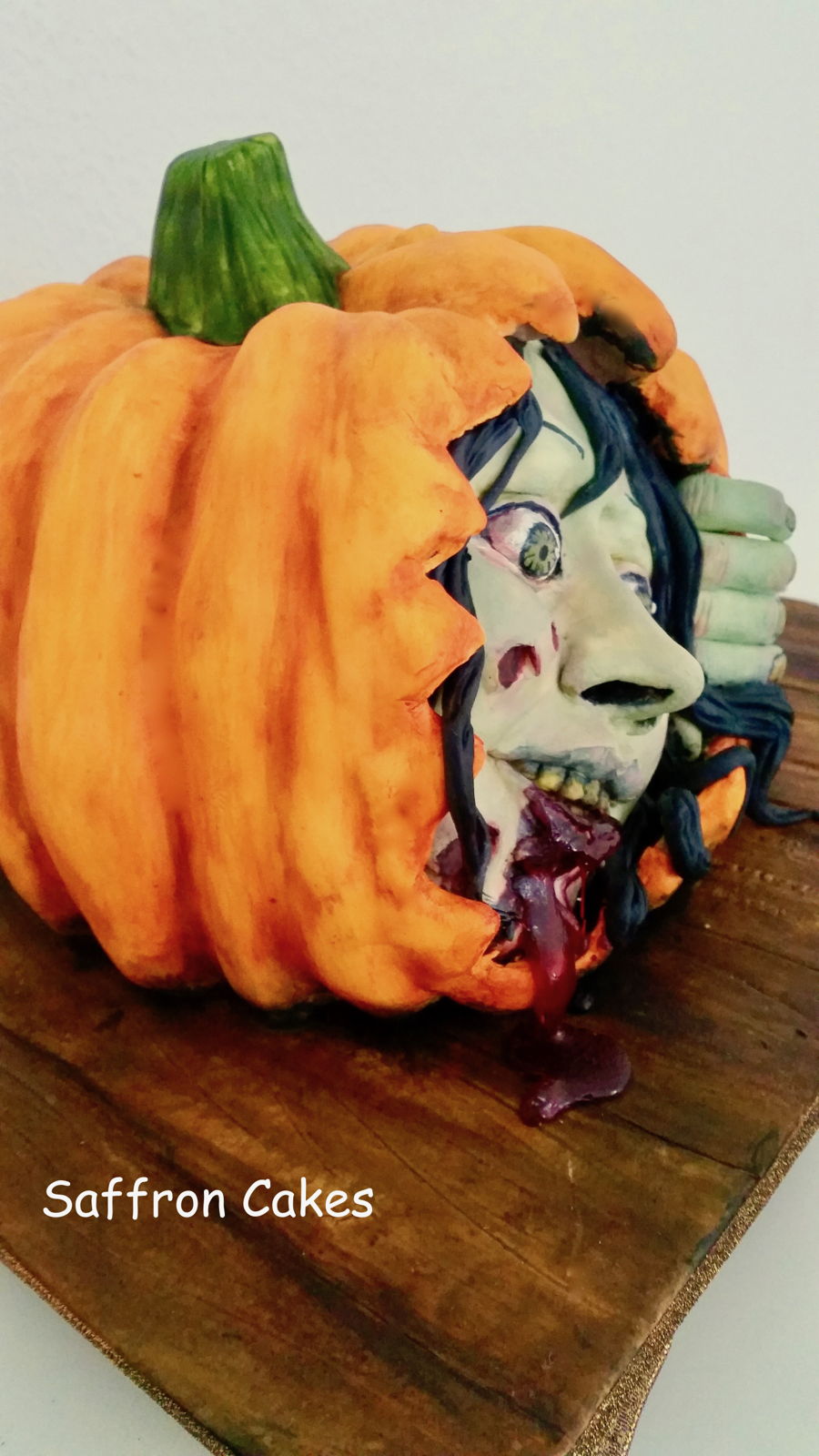 Peekaboo Jack O'lantern - CakeCentral.com