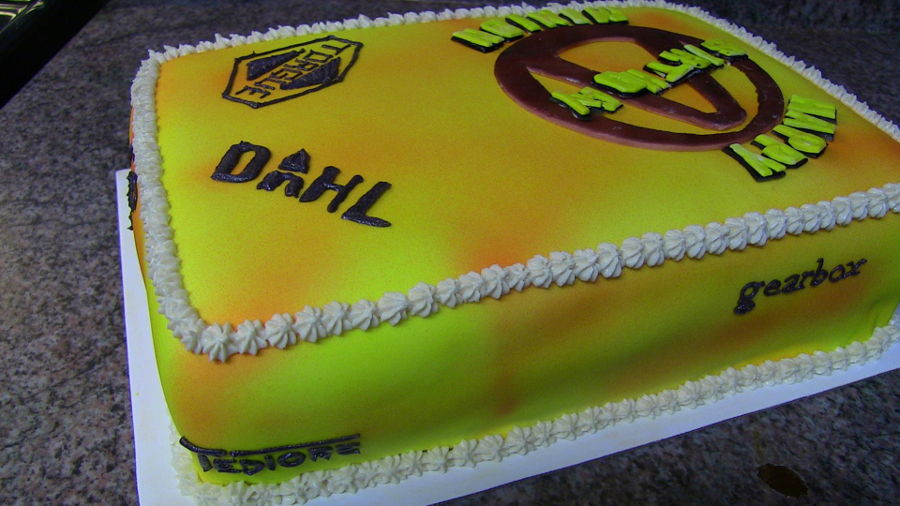 Borderlands Inspired Cake - CakeCentral.com