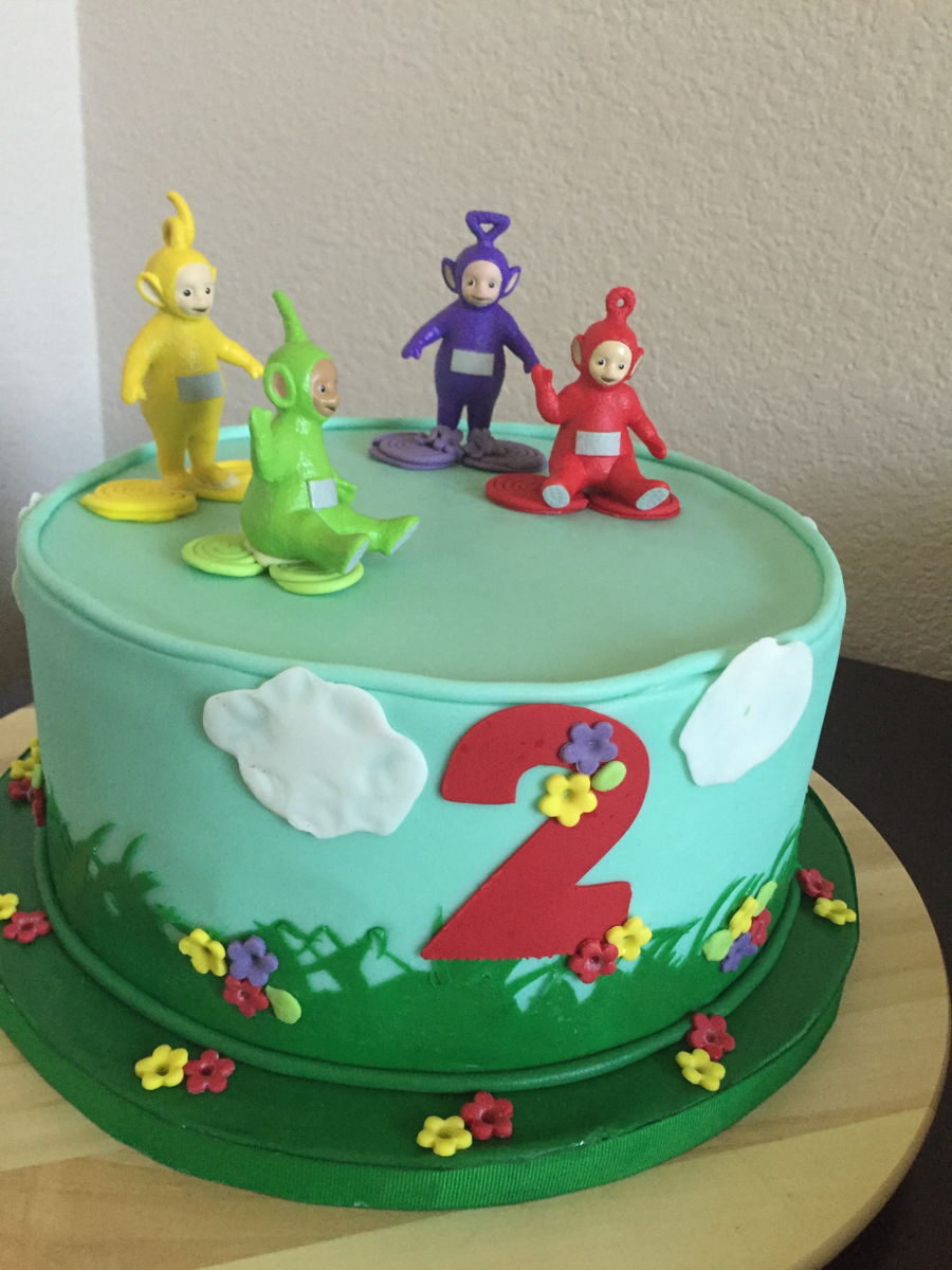 Teletubbies Cake - CakeCentral.com