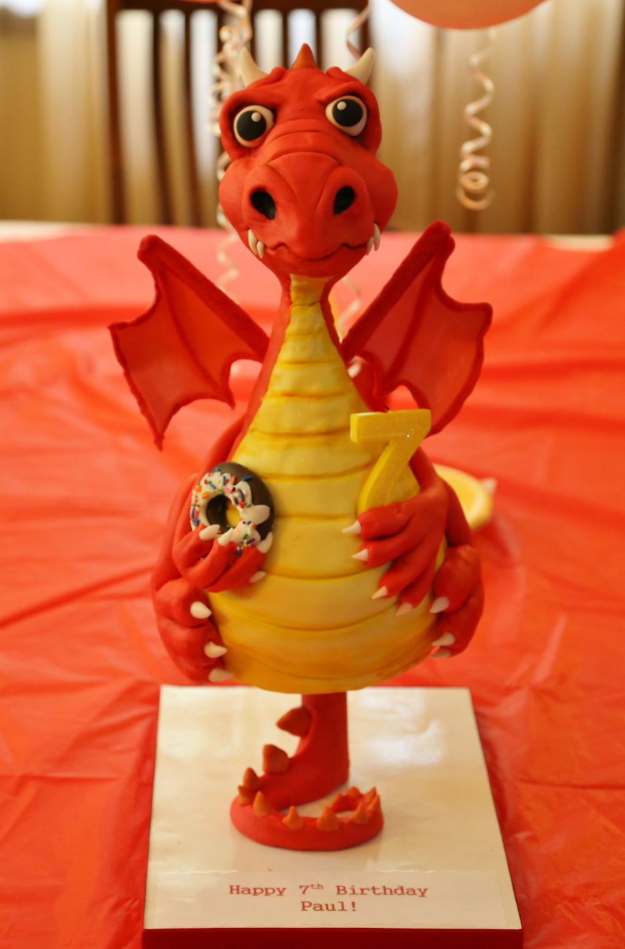 3-D Dragon Cake - CakeCentral.com
