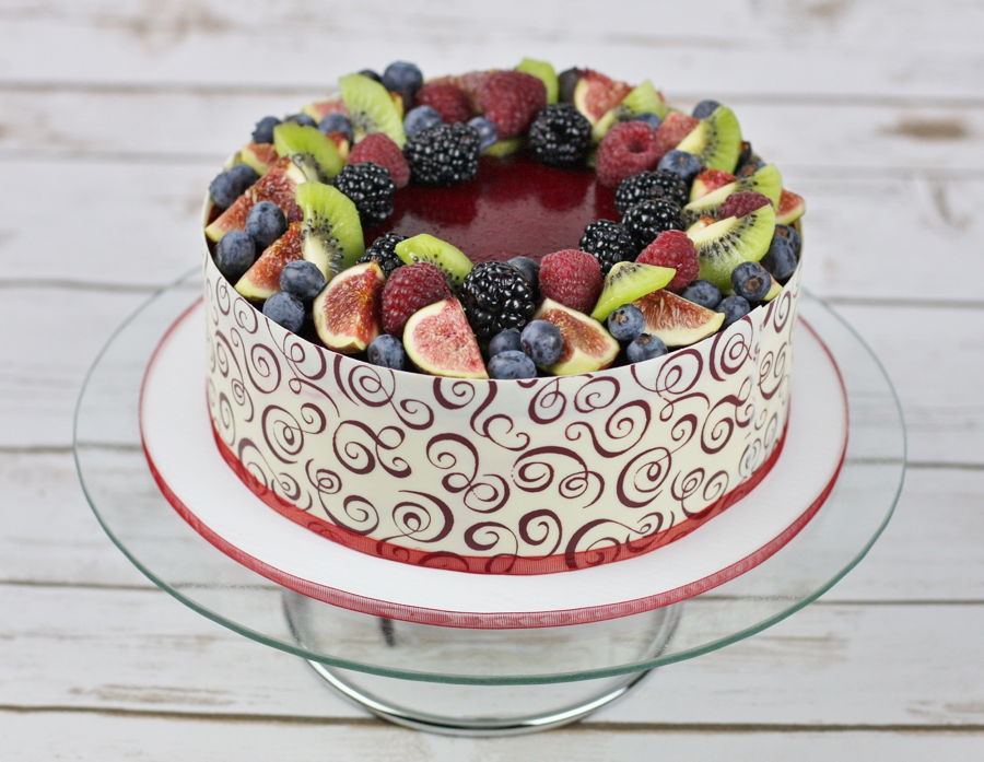 Cake With Fresh Fruit - CakeCentral.com