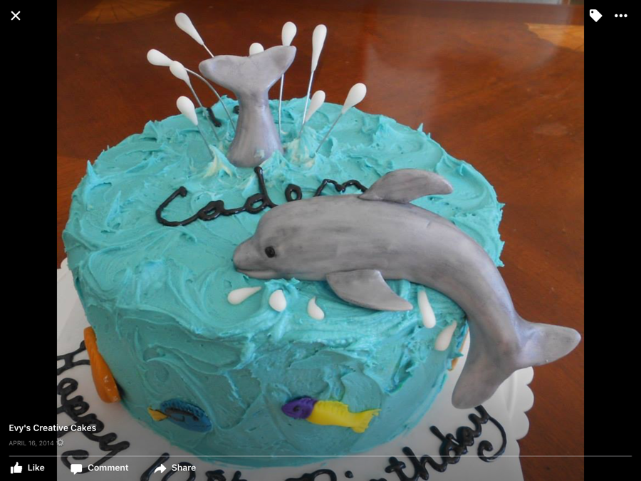 Dolphin Cake - CakeCentral.com