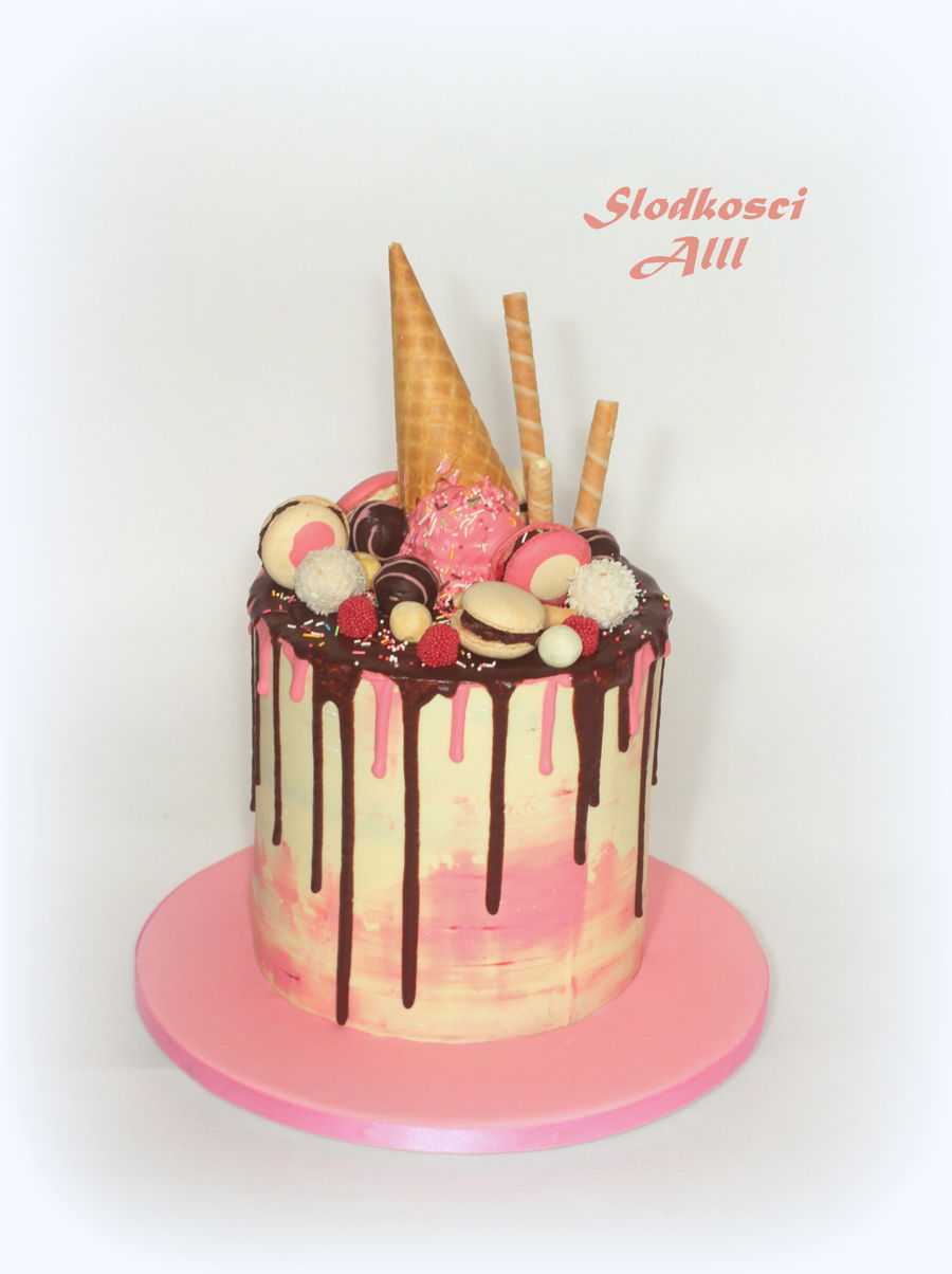 Drip Cake - CakeCentral.com