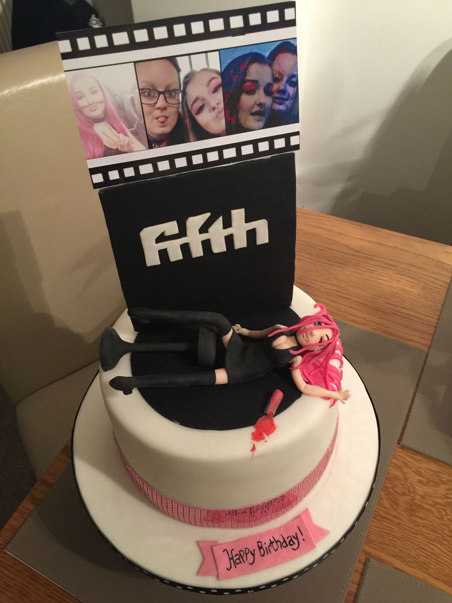 Drunk Figure Birthday Cake - CakeCentral.com