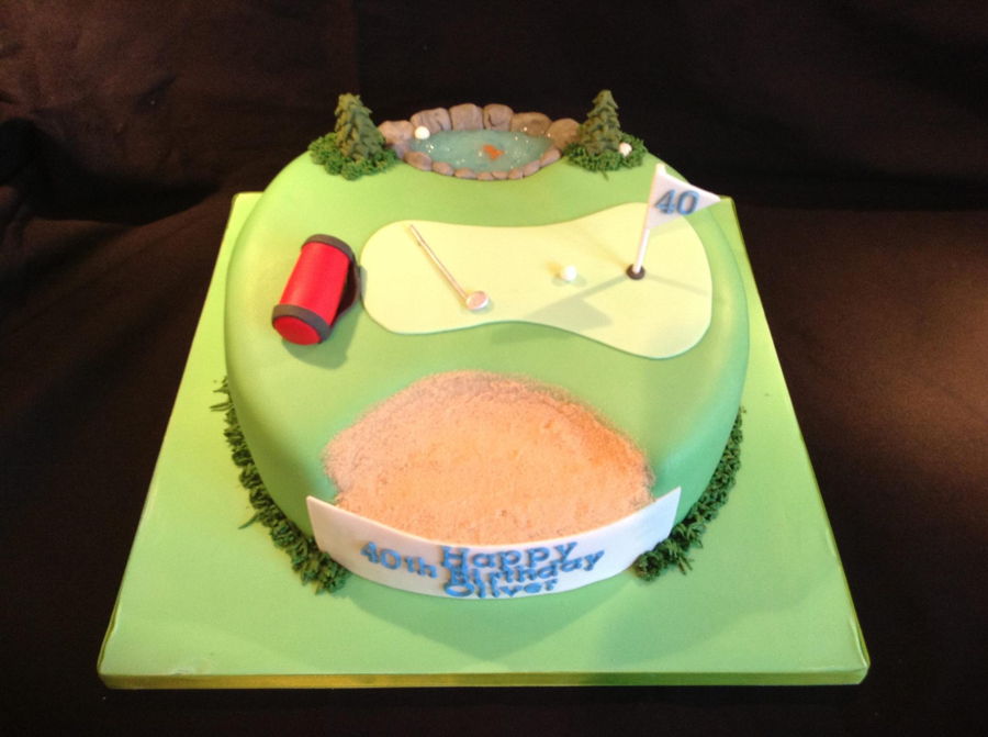 Golf Course - CakeCentral.com
