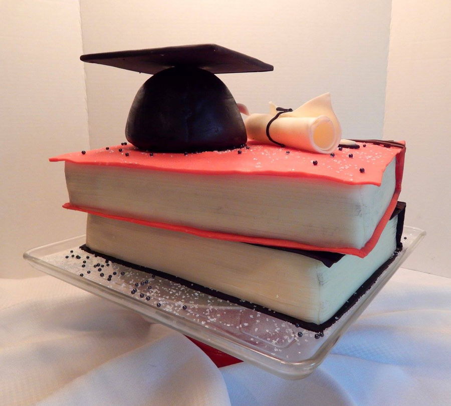 Graduation Book Cake - CakeCentral.com