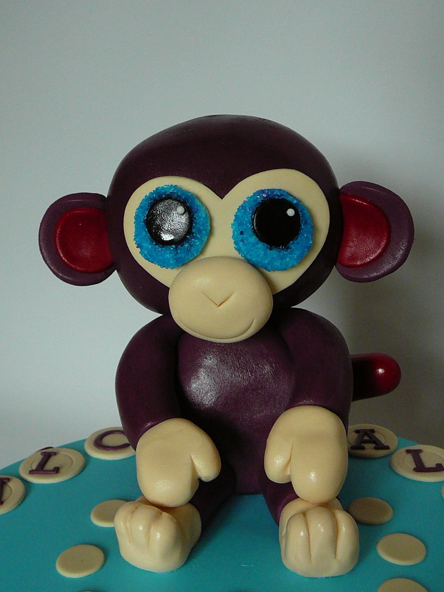 Purple Monkey - CakeCentral.com