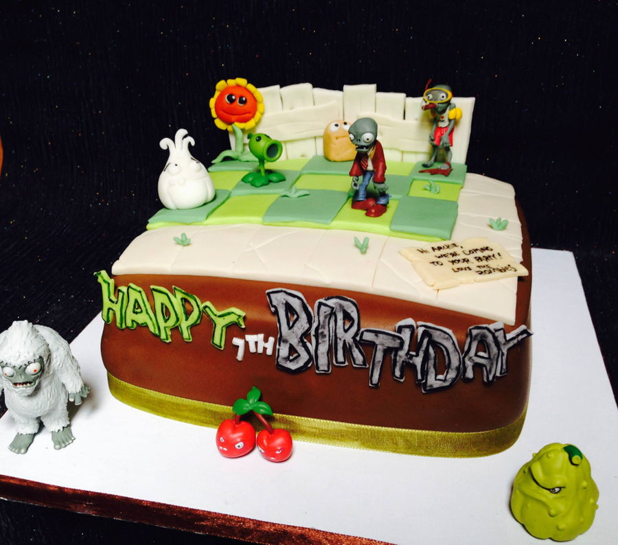Aliens Vs Zombies - CakeCentral.com
