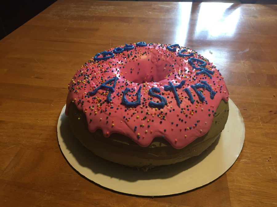 Donut Cake - CakeCentral.com