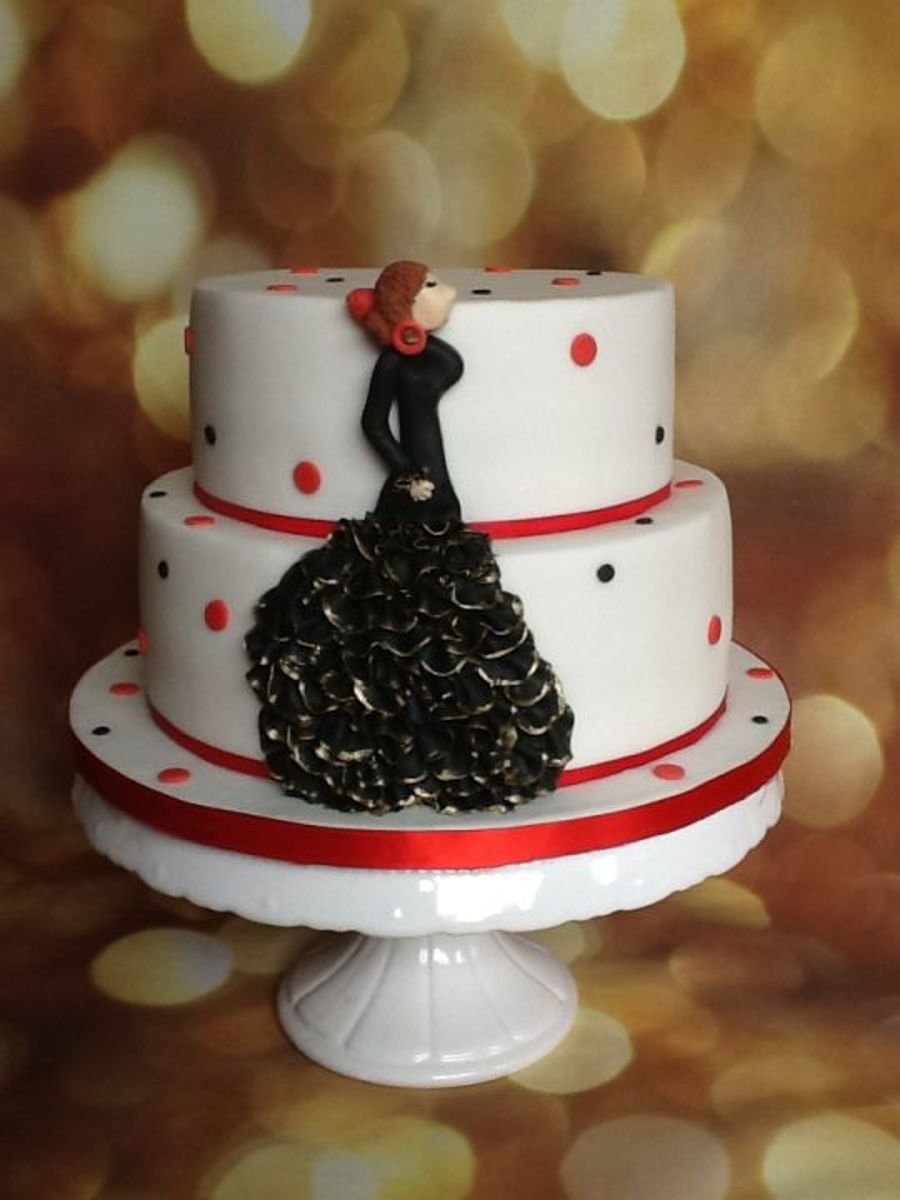 Spanish Dancer Cake - CakeCentral.com