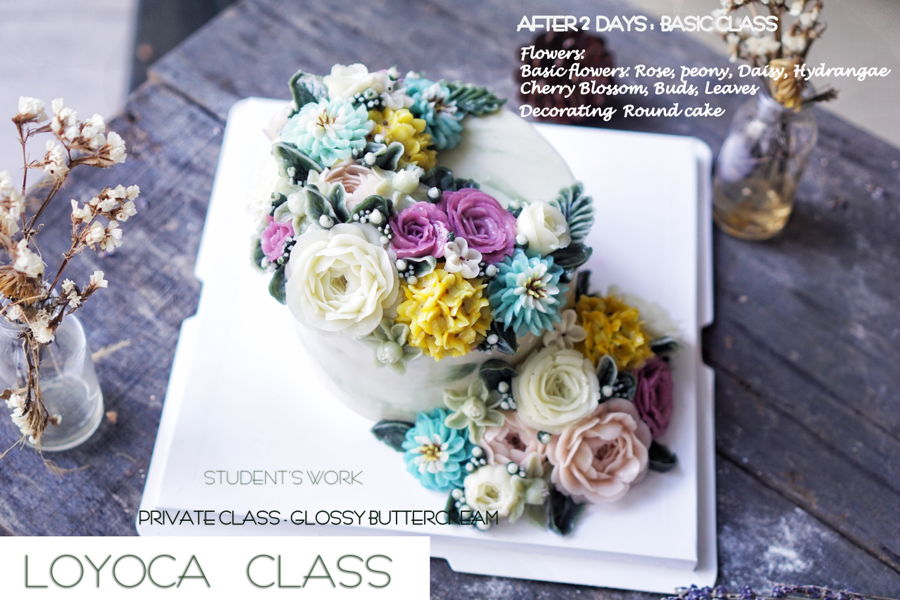 Buttercream Cake From My Student - CakeCentral.com