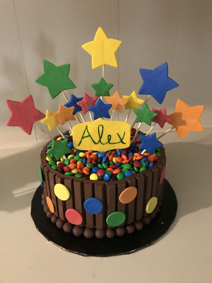 Kit Kat Cake - CakeCentral.com