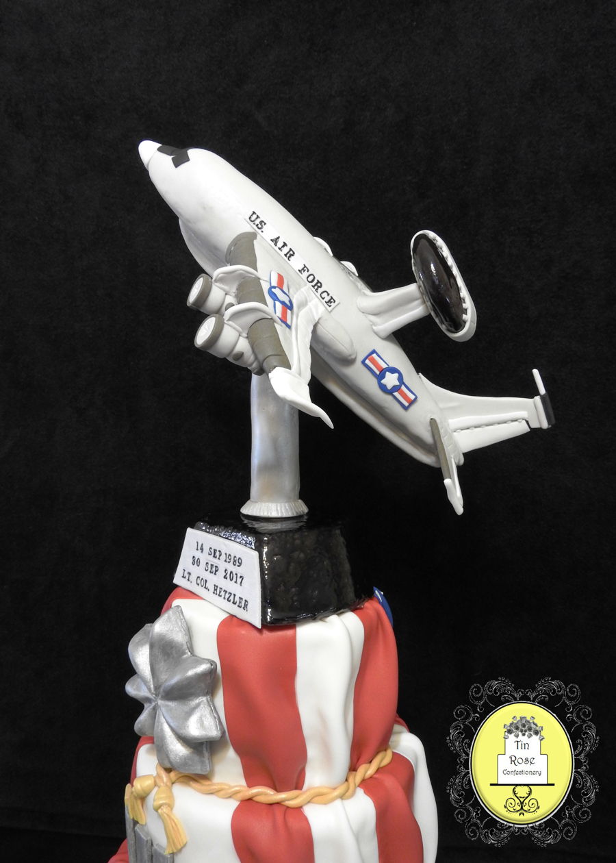Air Force Retirement Cake - CakeCentral.com