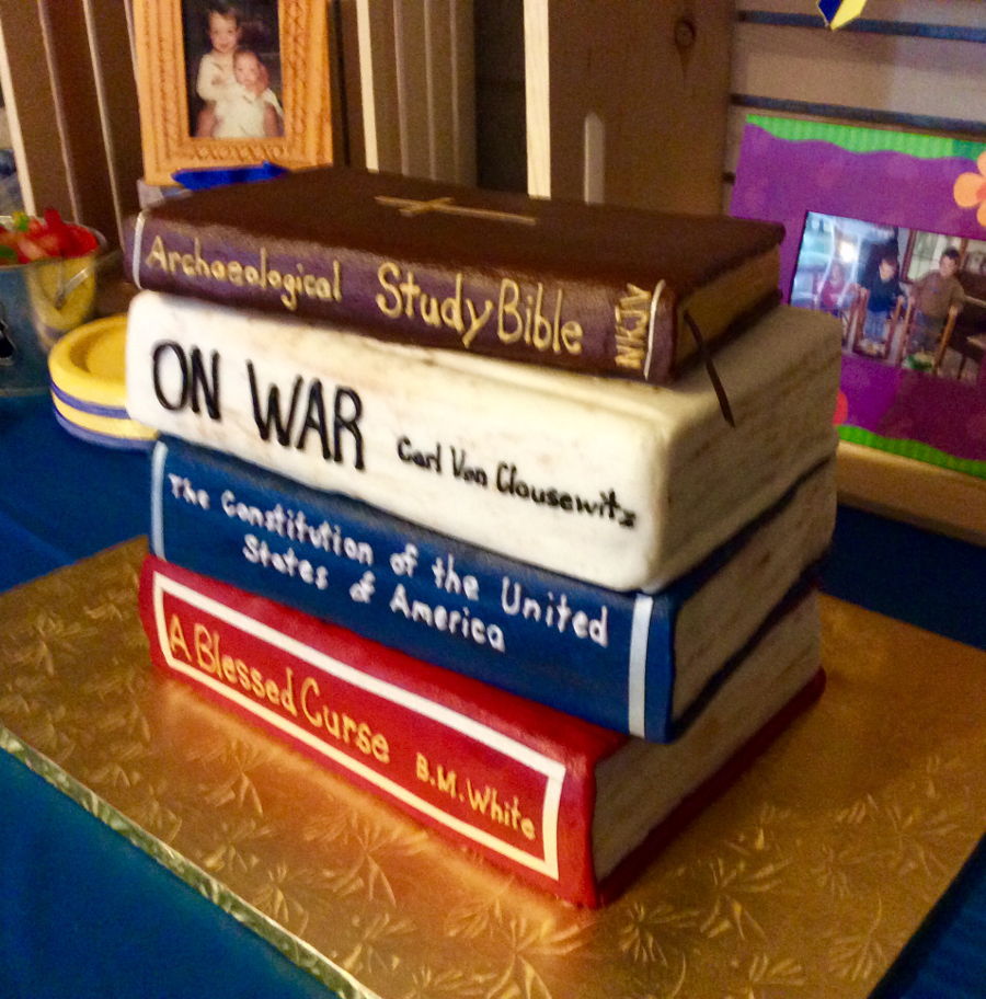Graduation Book Cake - CakeCentral.com