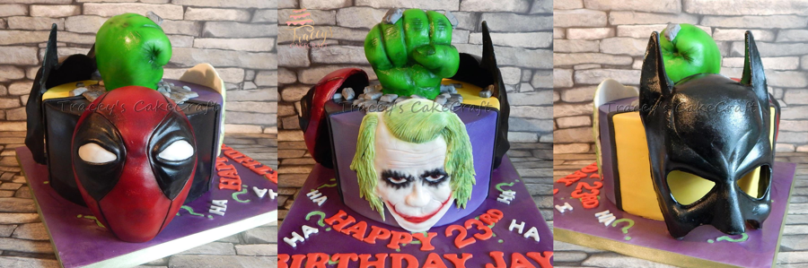 Marvel V's Dc Cake! - CakeCentral.com