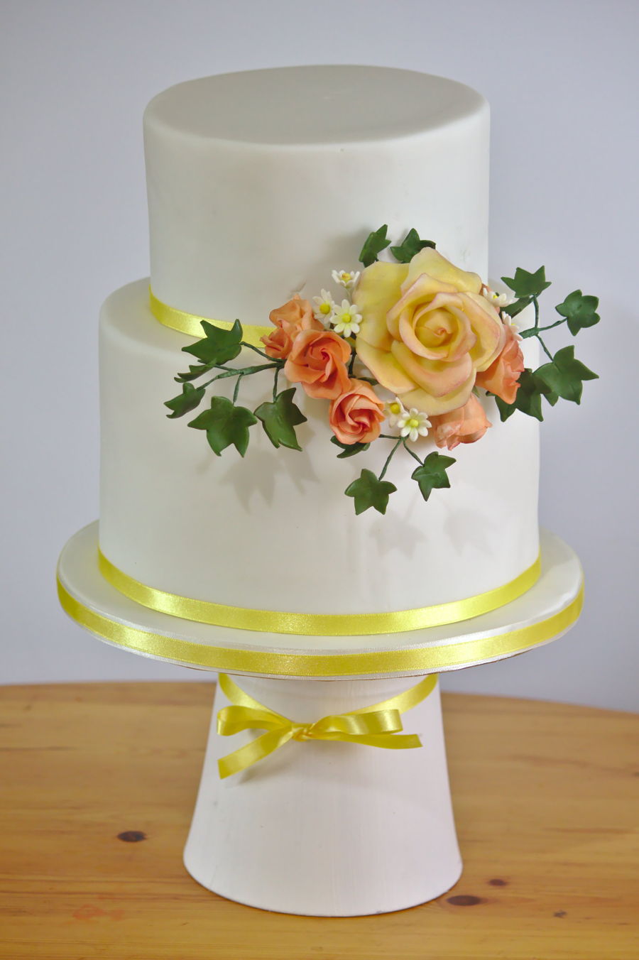 Yellow Rose - CakeCentral.com