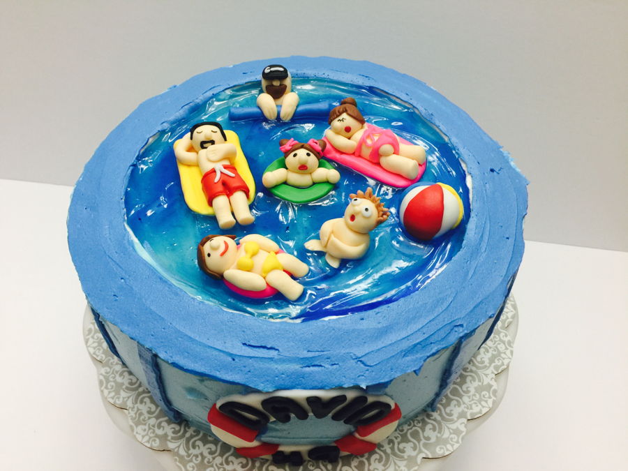 Pool Cake - CakeCentral.com
