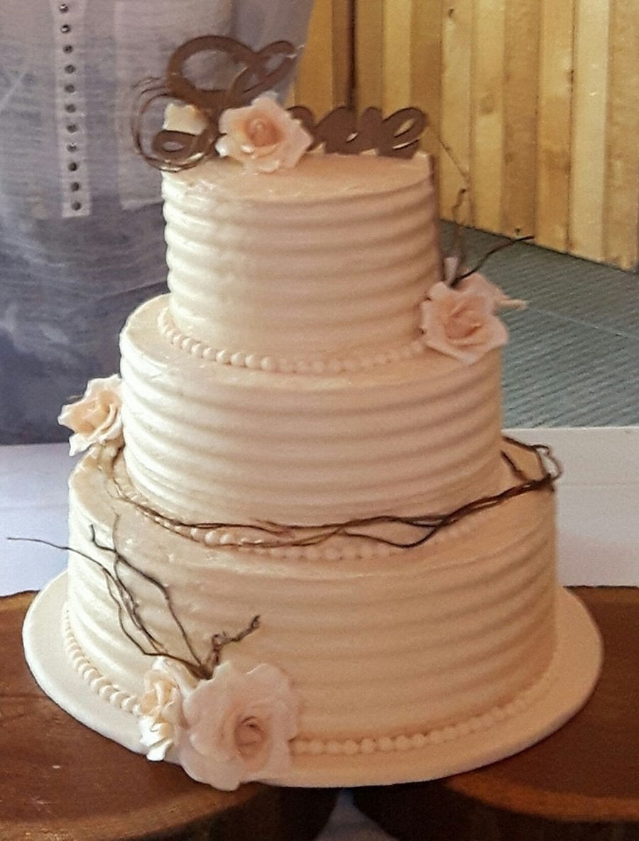 Rustic Love - CakeCentral.com