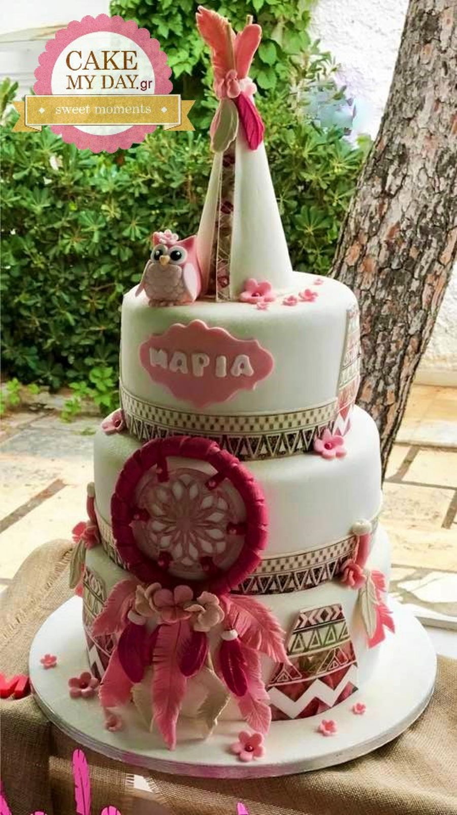 Boho Cake - CakeCentral.com