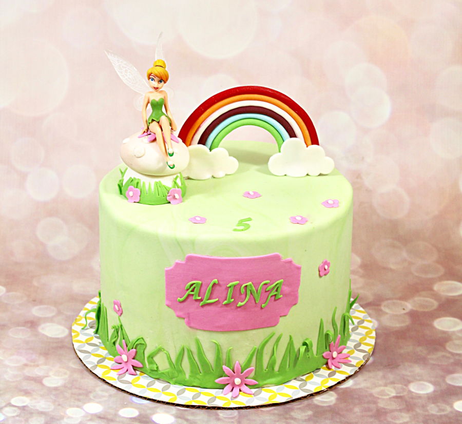 Tinker Bell Cake - CakeCentral.com