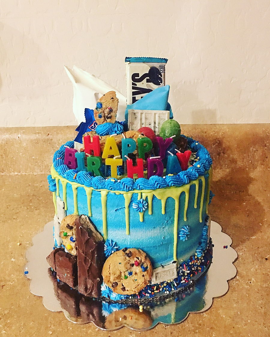 Loaded Drip Cake - CakeCentral.com