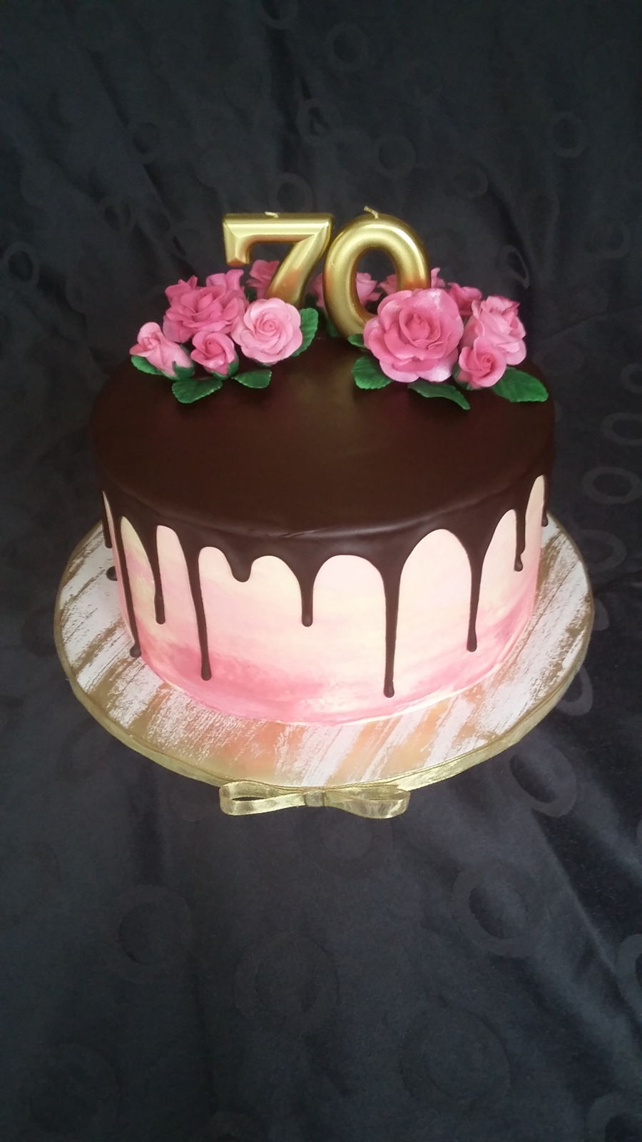 70Th Birthday Cake CakeCentral