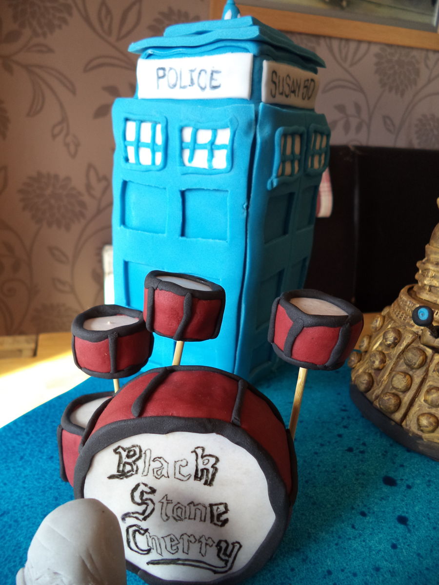 David Tennant Dr Who In A Rock Band - CakeCentral.com