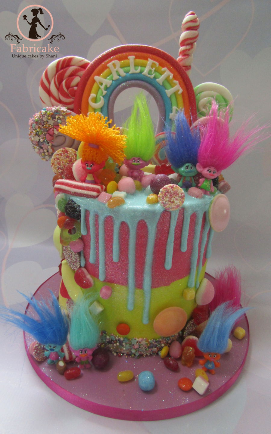 Trolls Cake - CakeCentral.com