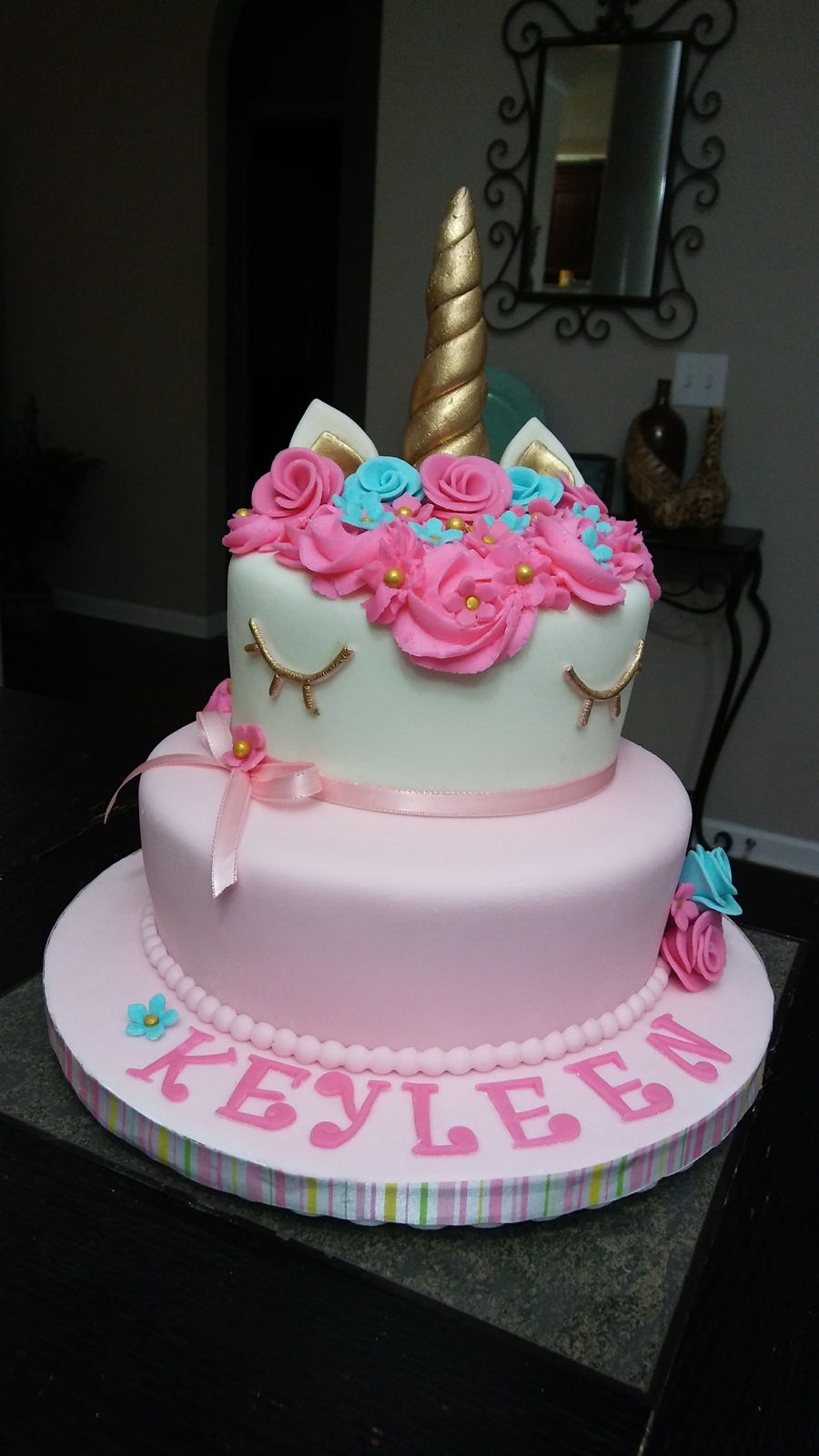 Unicorns Cake - CakeCentral.com