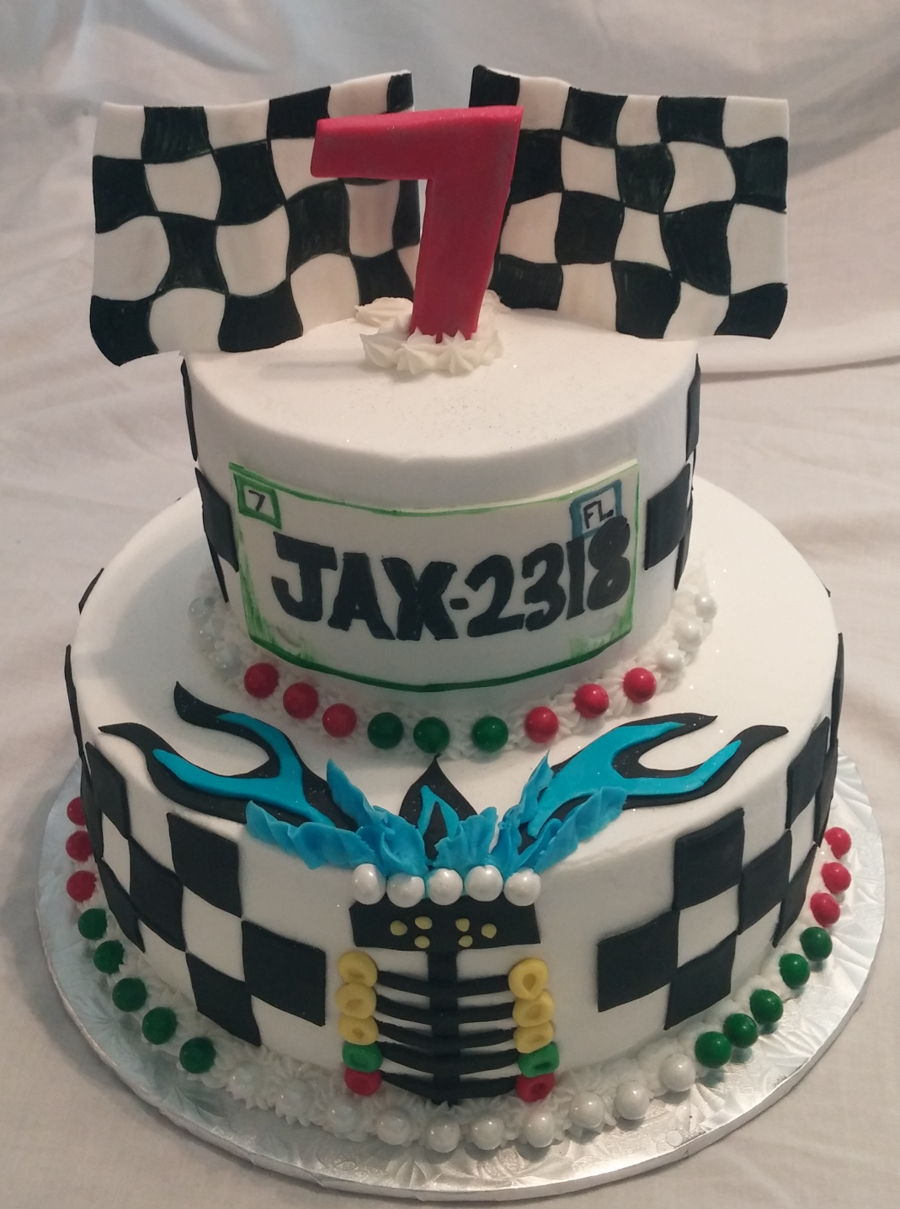 Drag Racing Cake - CakeCentral.com