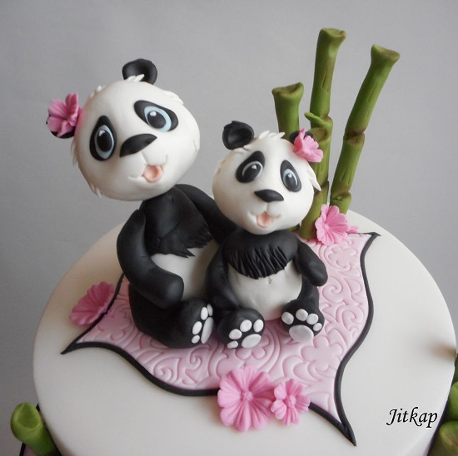 Panda Cake - CakeCentral.com