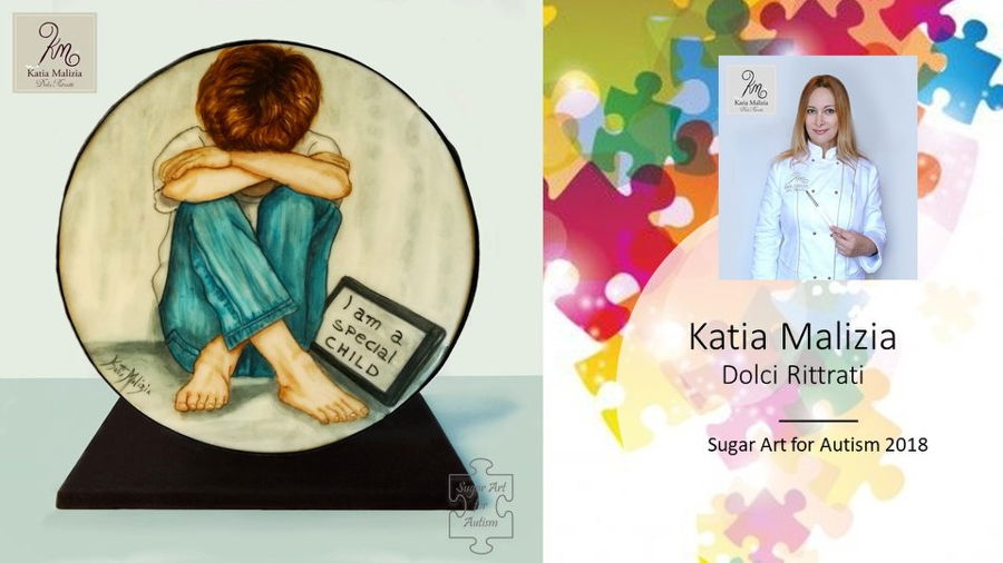 "a Special Child" For Sugar Art Autism Collaboration - CakeCentral.com